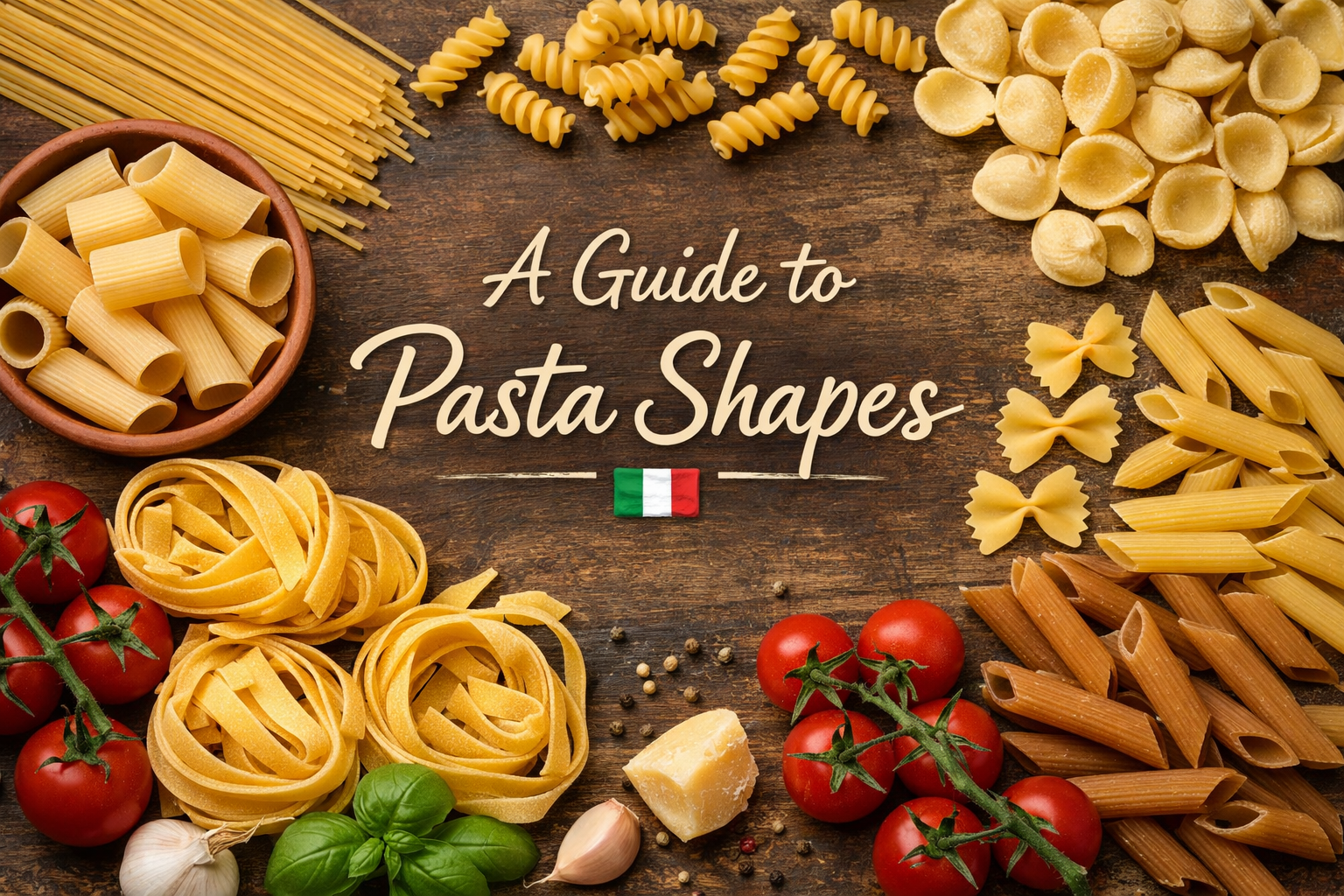 A Guide to Pasta Shapes | Magnifico Food Magnifico Curiosity blog