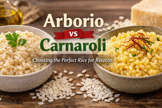 Arborio vs Carnaroli Rice: Choosing the Perfect Grain for Risotto ...