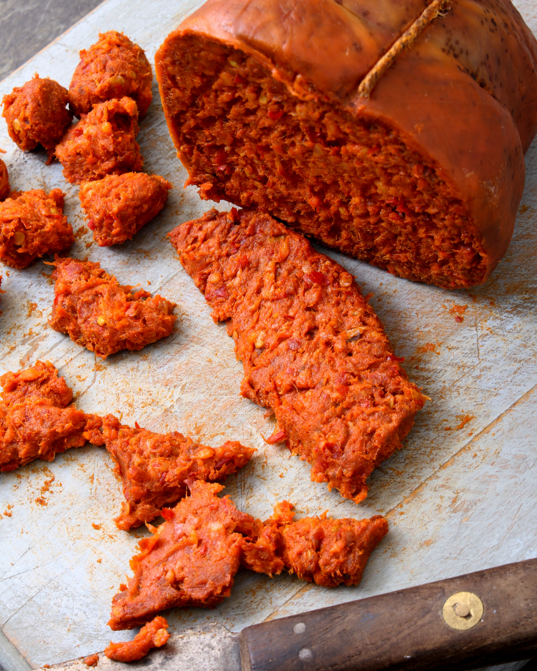 NDUJA Spicy Spreadable Dry Salami 14 Oz | Magnifico Food