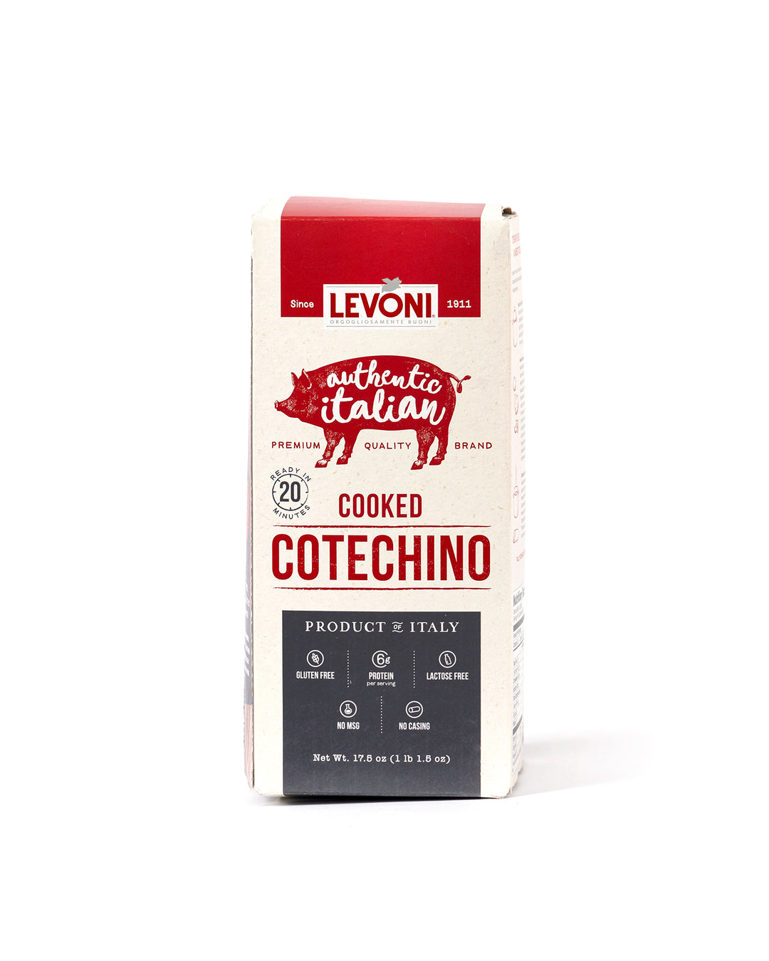 Cooked Cotechino 17.5 Oz | Magnifico Food