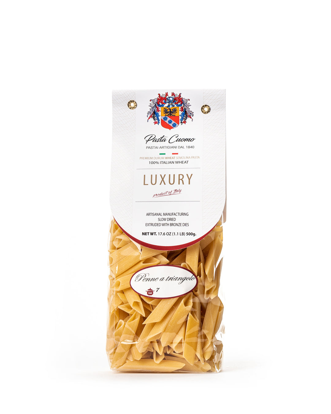 Triangle Penne Pasta 17.6 Oz | Magnifico Food