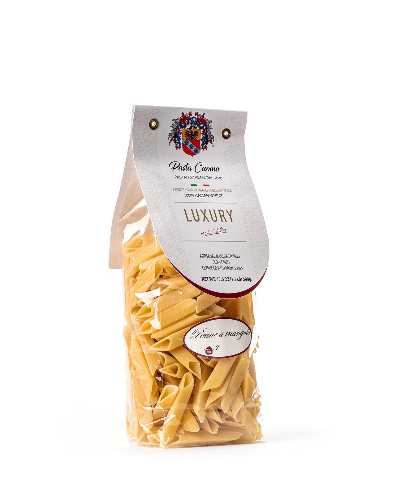 Triangle Penne Pasta 17.6 Oz | Magnifico Food