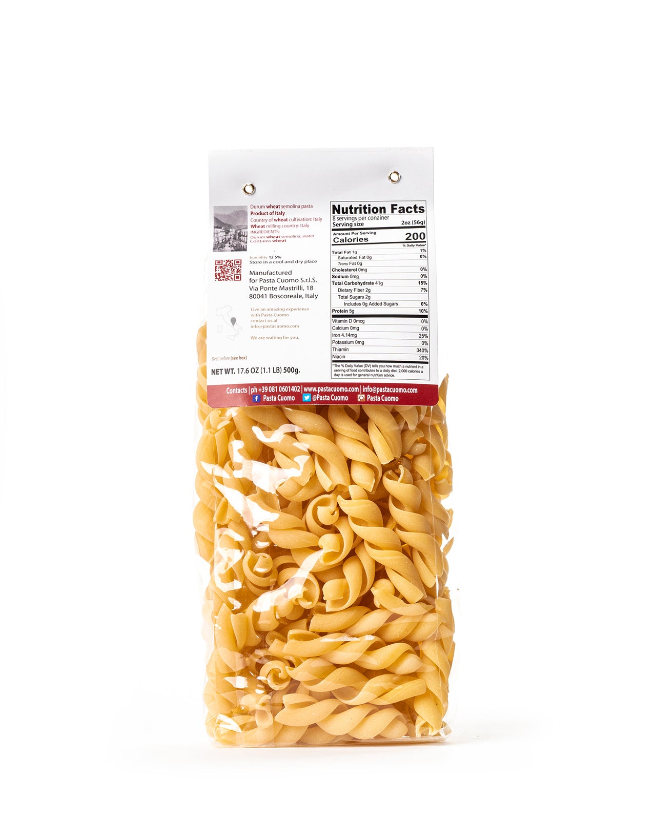 Treccioni Pasta 17.6 Oz | Magnifico Food