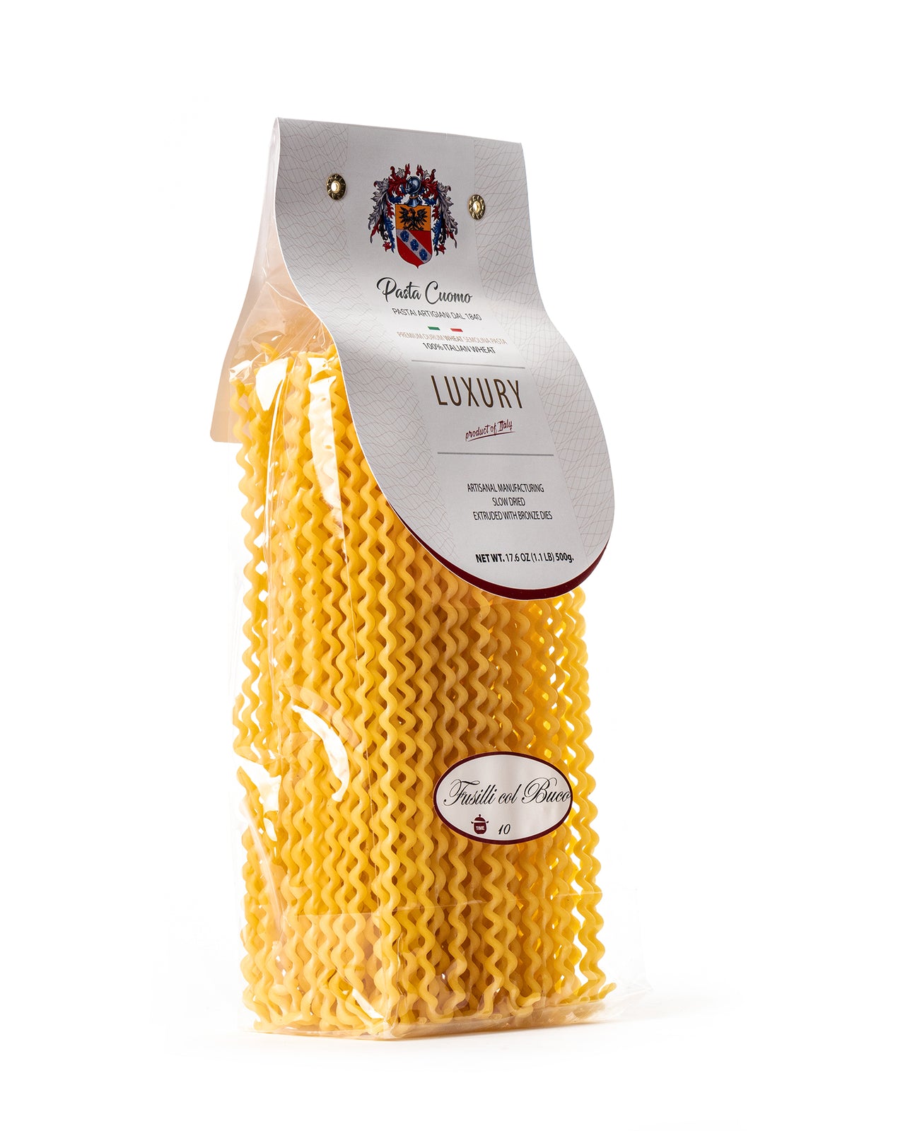 Fusilli Pasta with Hole 17.6 Oz | Magnifico Food