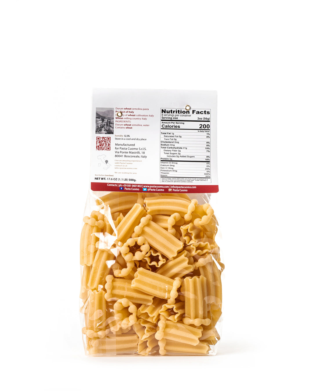 Chef's Hat Pasta 17.6 Oz | Magnifico Food